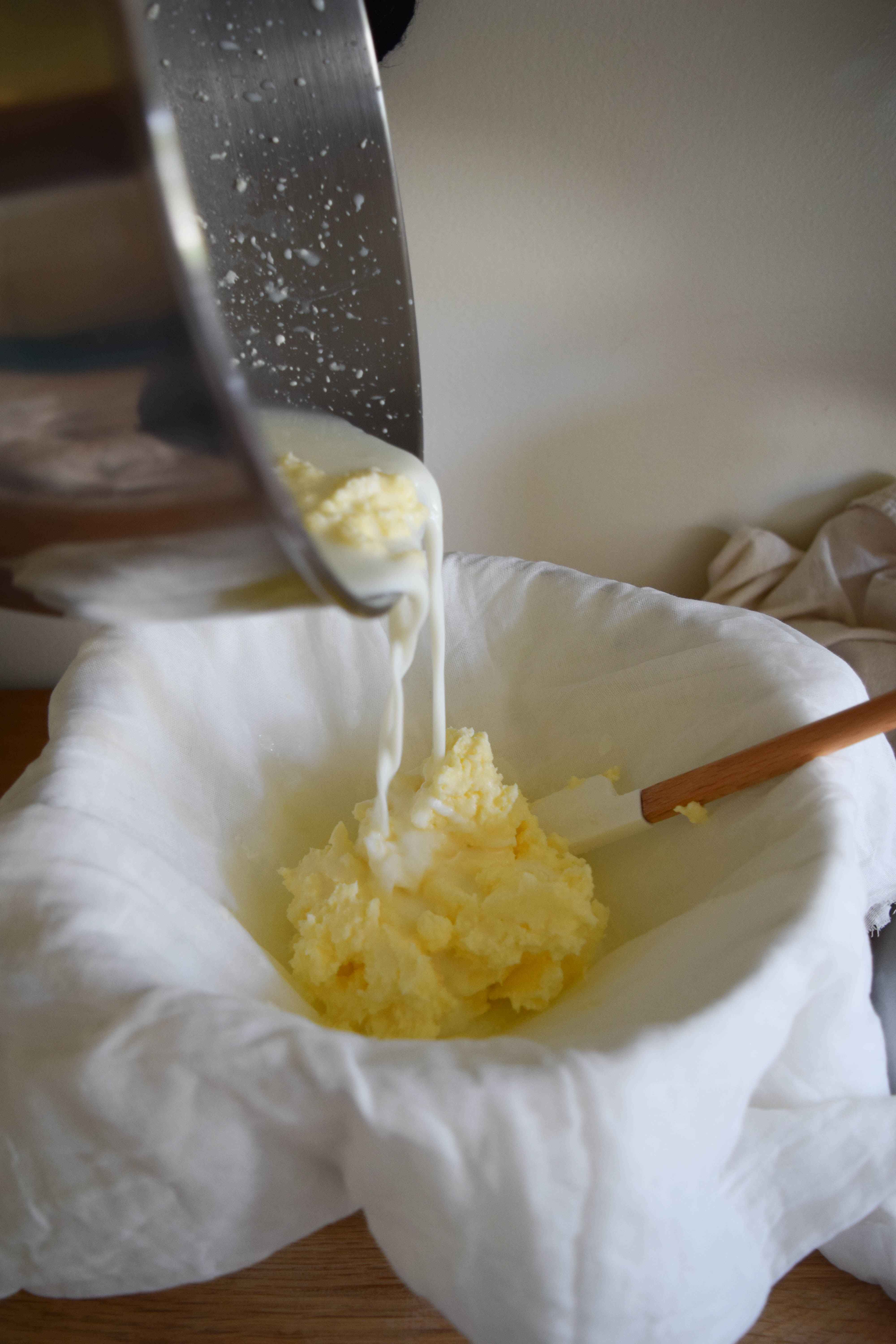 Homemade Butter – a bag of flour
