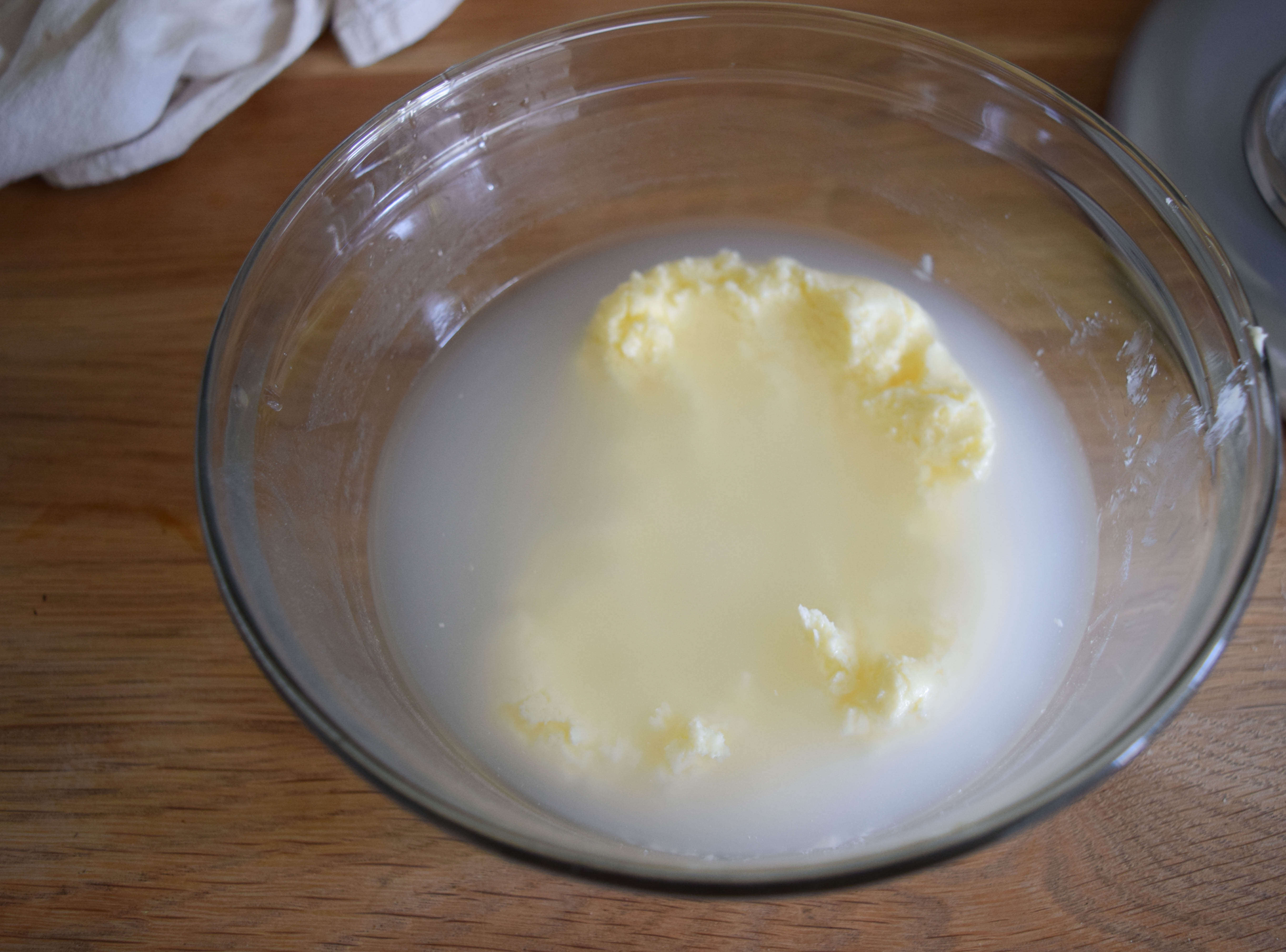 Homemade Butter – a bag of flour