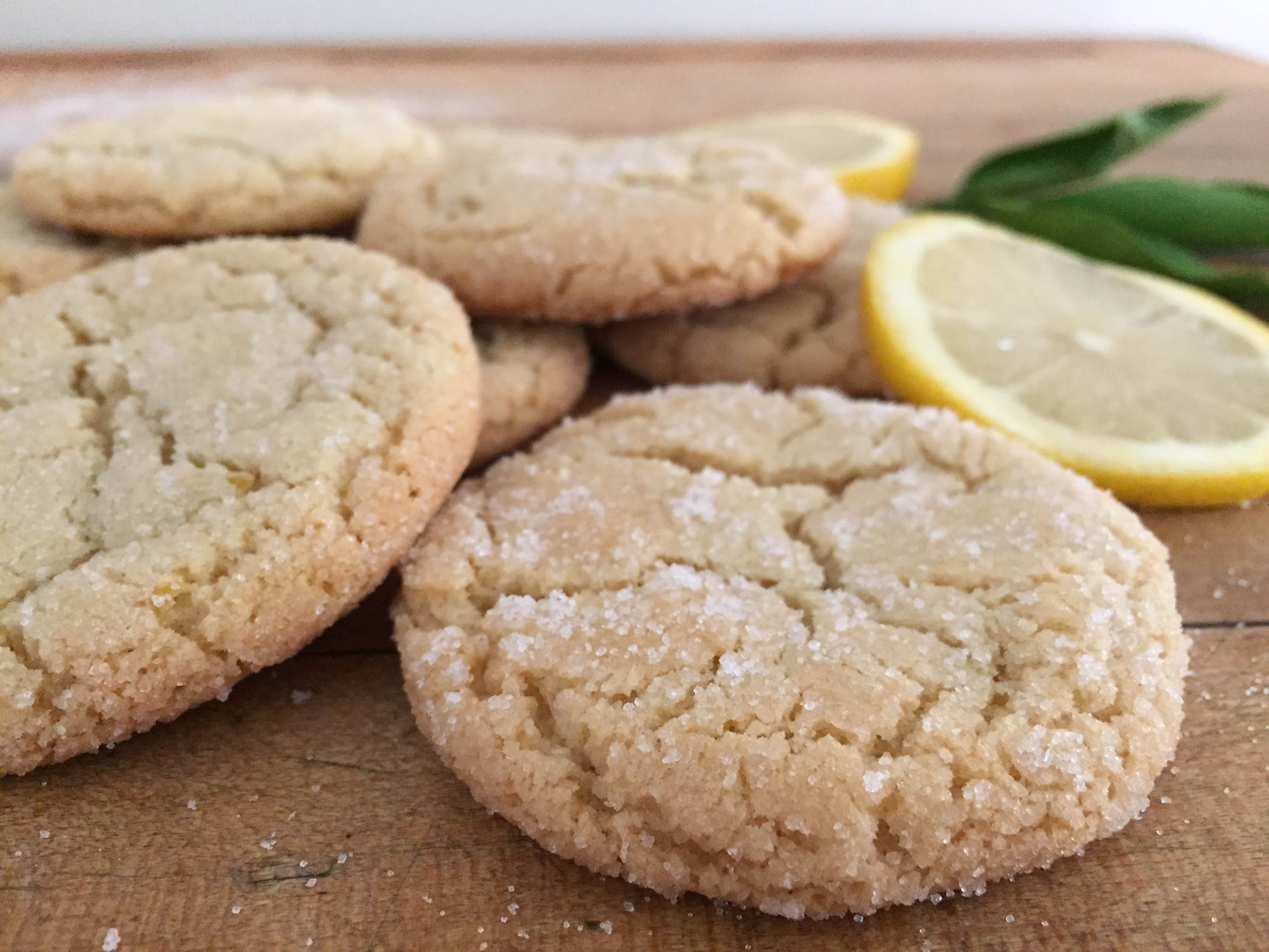 Zesty Lemon Cookies – a bag of flour